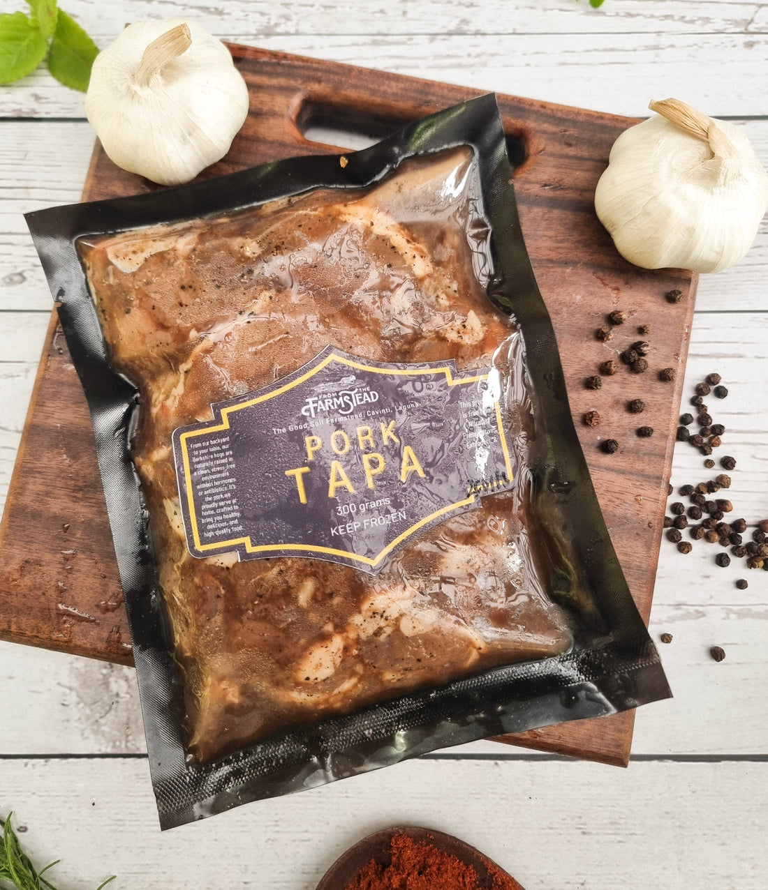 Homemade Pork Tapa 300g – From the Farmstead